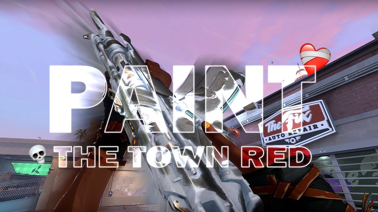 Paint The Town Red 😈 (Valorant Montage) - YouTube