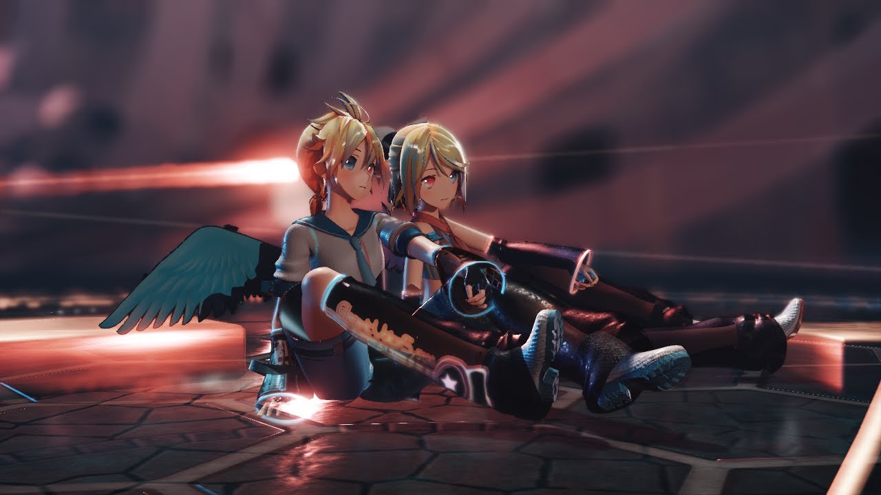 [MMD] えれくとりっく・えんじぇぅ / Electric Angel - YYB Electric Angel Rin and Len ...