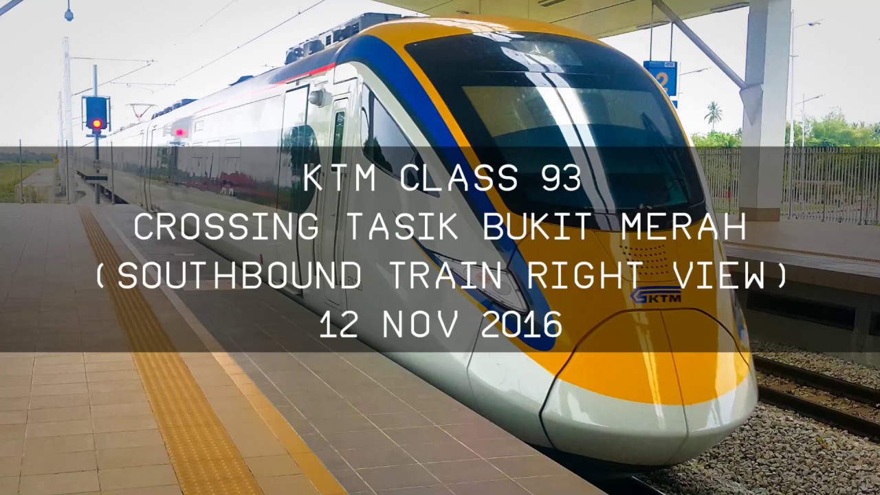 KTM ETS Train Passing Tasik Bukit Merah (Southbound | Right View) - YouTube