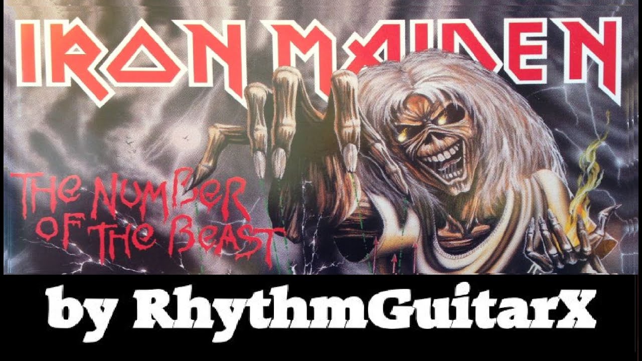 Iron Maiden - Number Of The Beast - FULL GUITAR COVER - YouTube