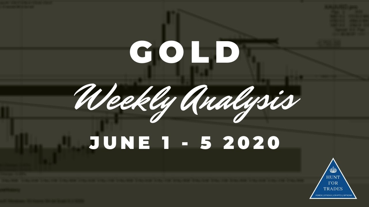 Gold Weekly Breakdown & Analysis June 1 to 5 2020 - YouTube