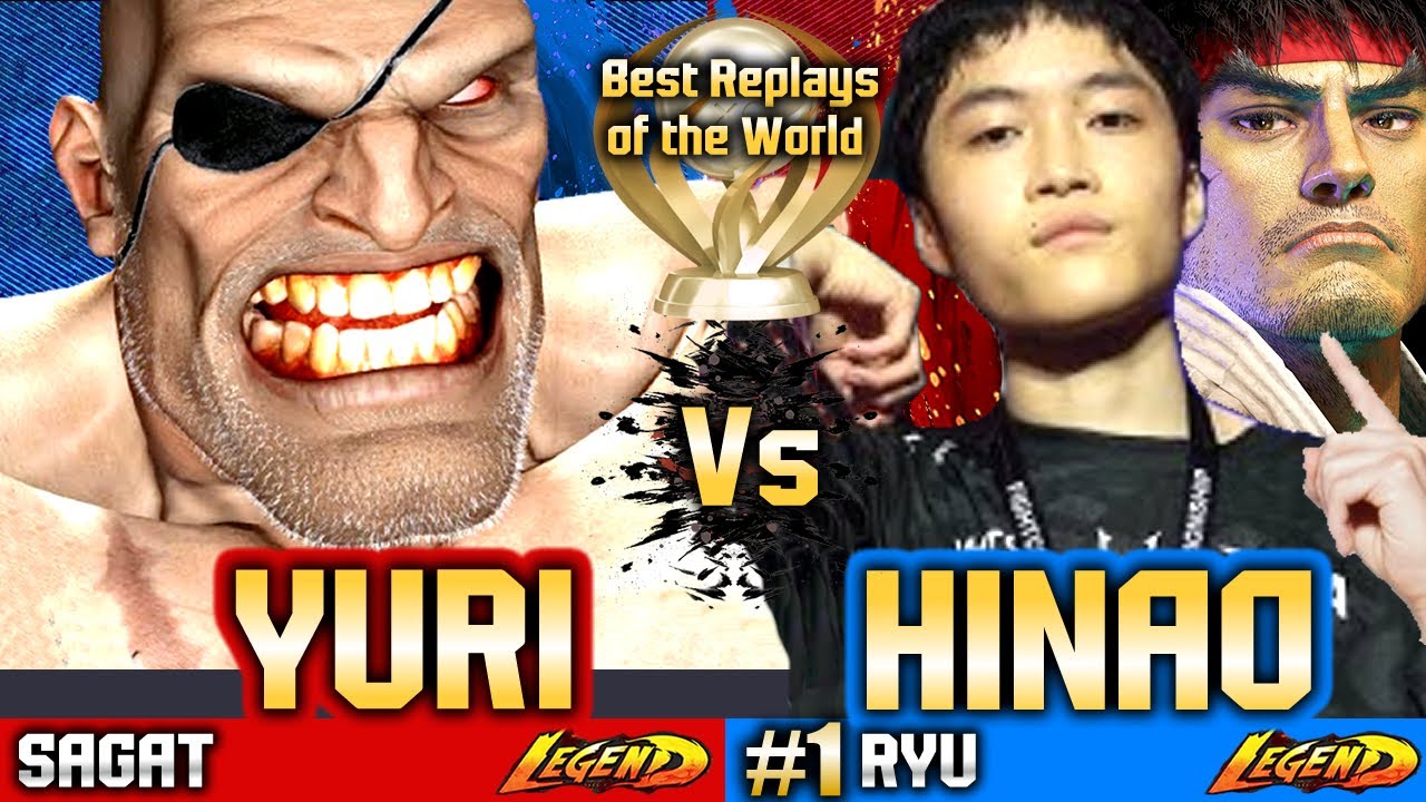 🔥SF6 Ryu (HINAO vs Yuri)🔥Sagat Street Fighter 6 Gameplay High Level ...