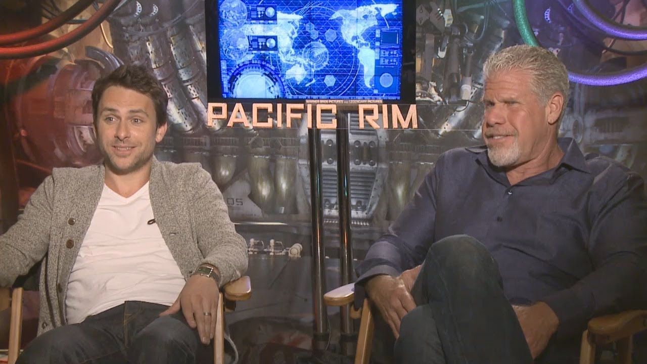 Charlie Day & Ron Perlman - Pacific Rim Interview HD - YouTube
