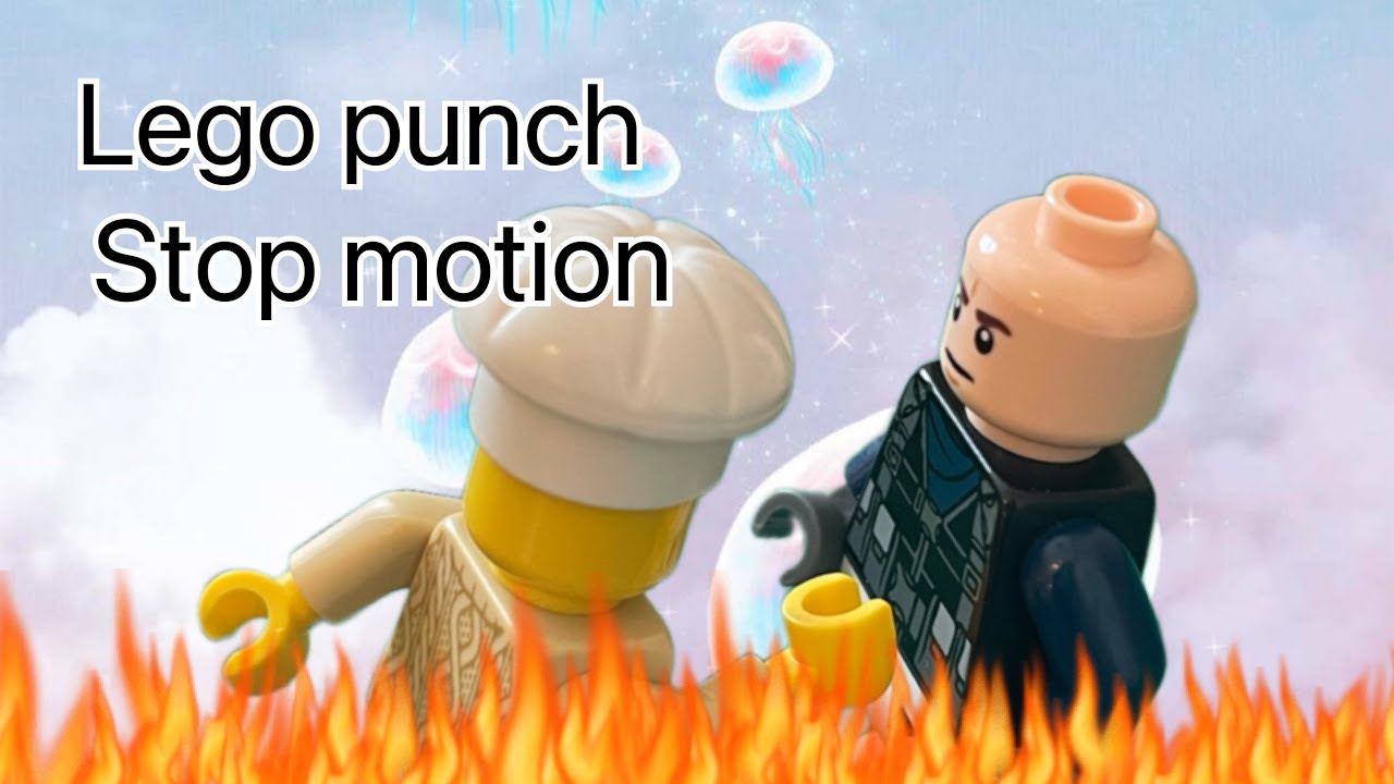 Lego stop motion punch - YouTube