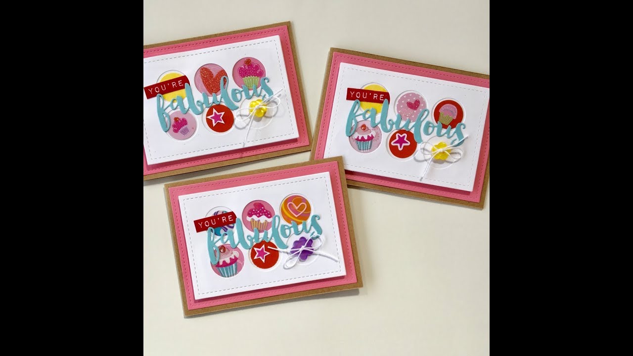 Handmade Cards-Stash Bashing Old stickers - YouTube