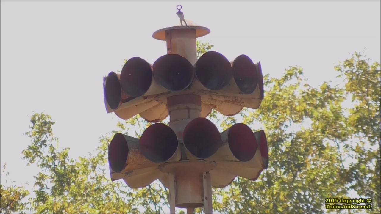 Federal 2T22 Emergency Siren Test, 2 Min. Attack - Lawndale, NC 11/02 ...