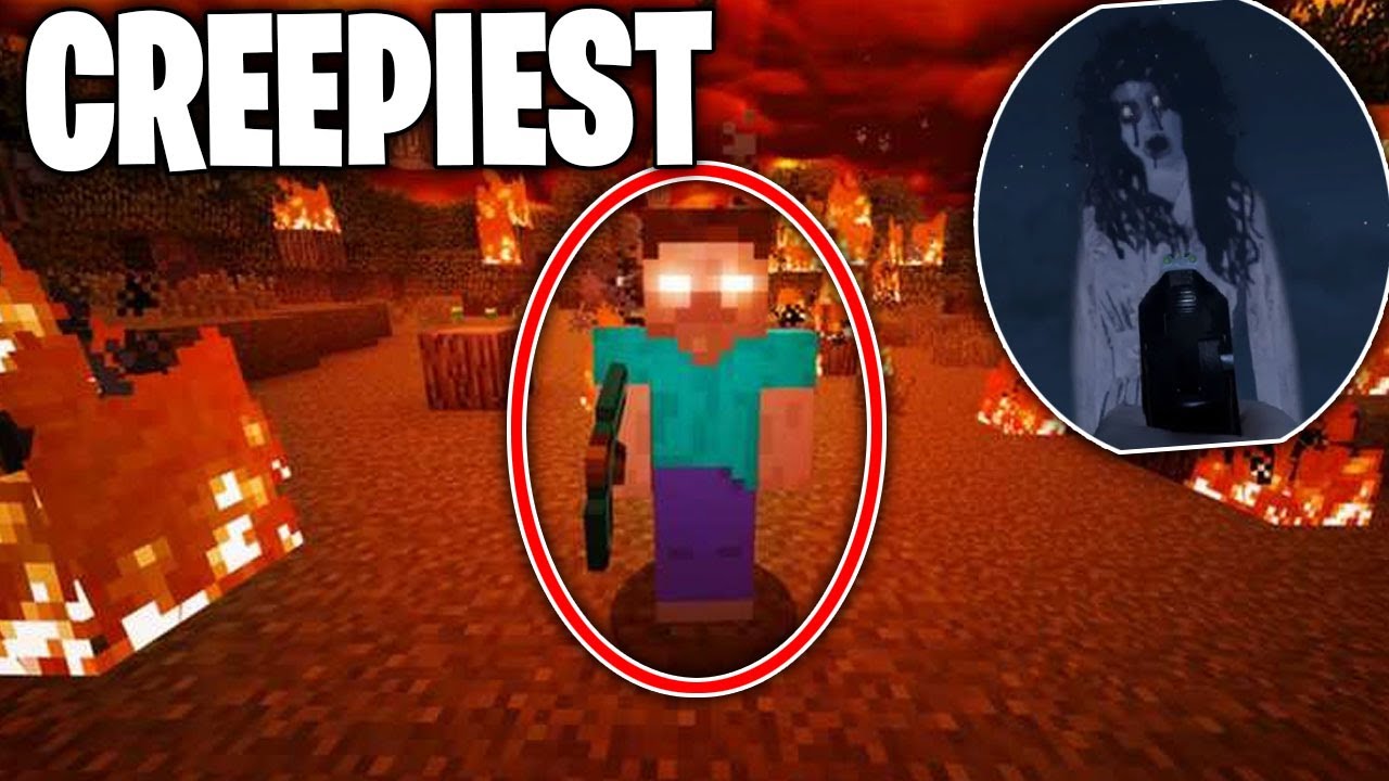 10 Of The Weirdest & Creepiest Minecraft Mods (2021) - YouTube