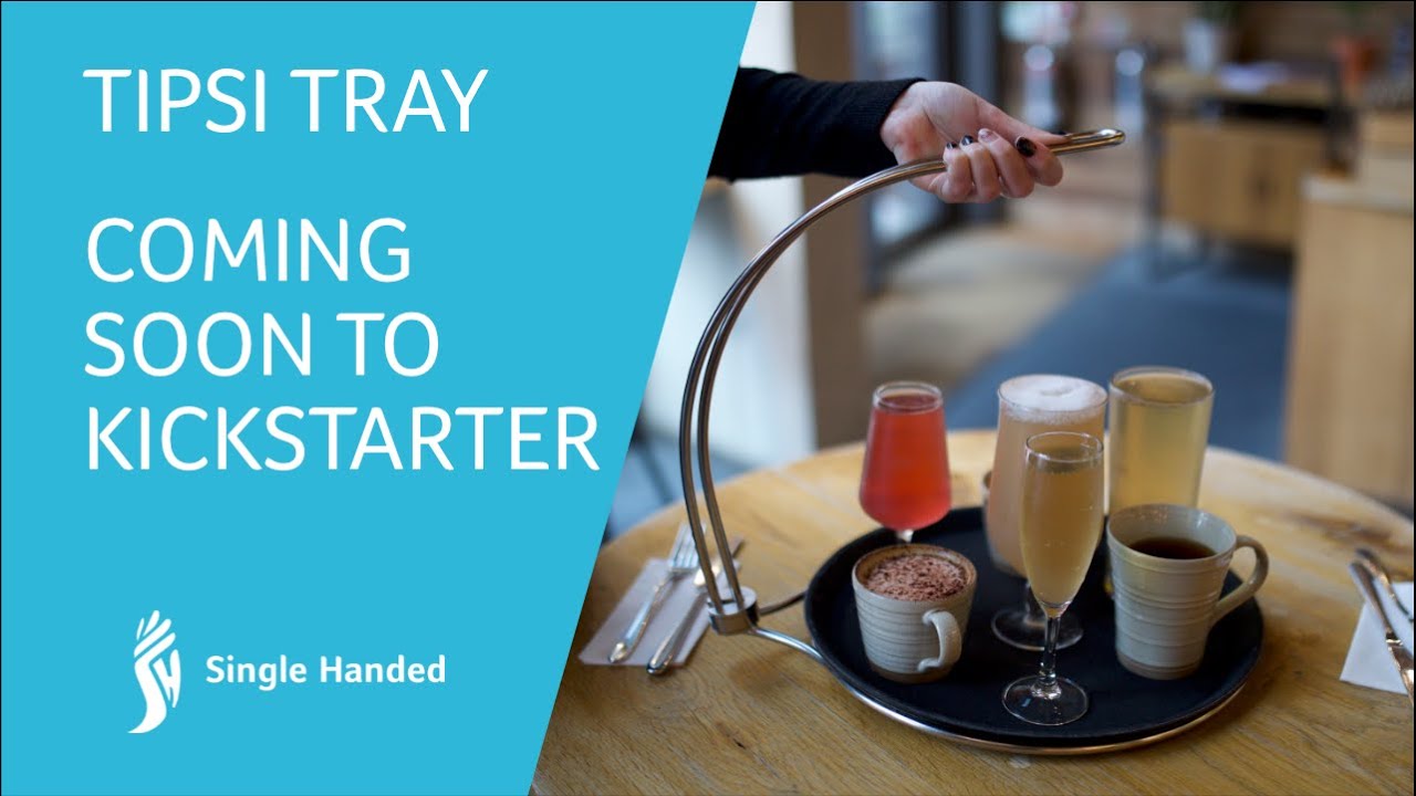 Tipsi Tray Single Handed Carry Tray. - YouTube