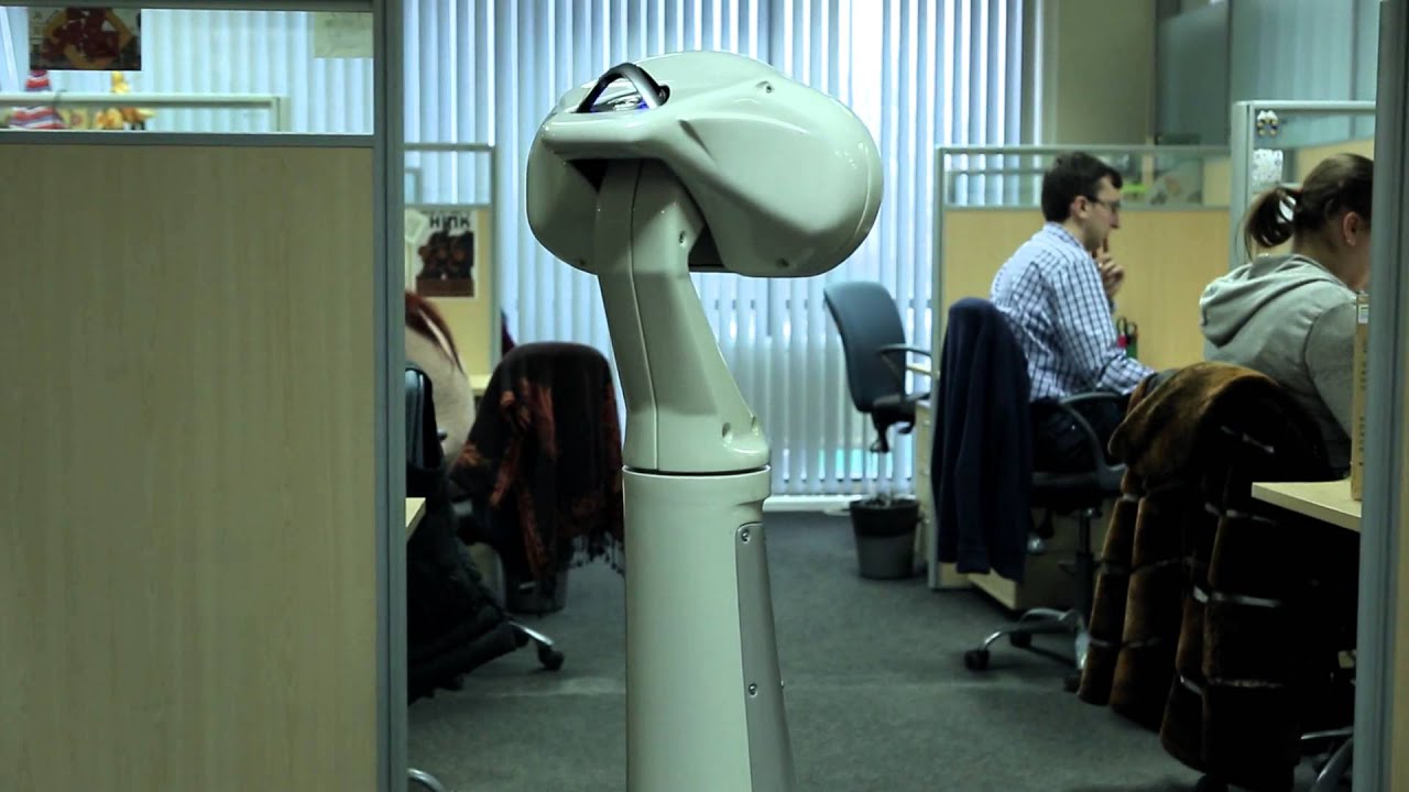 The telepresence robot Webot. English version. - YouTube