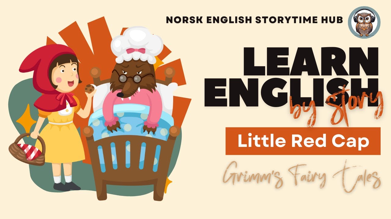 Learn English by Story | Little Red Cap Brothers Grimm - YouTube