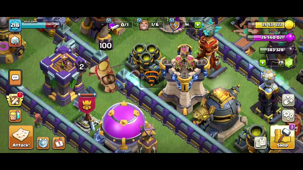 Day 24 =1000 subscribe kar va do bhai log pls @ClashOfClans ...