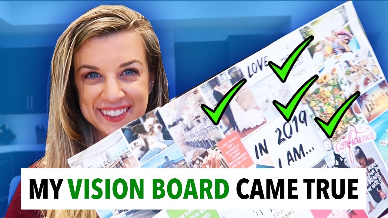 MY VISION BOARD CAME TRUE! Vision Board Success Story 2020 - YouTube