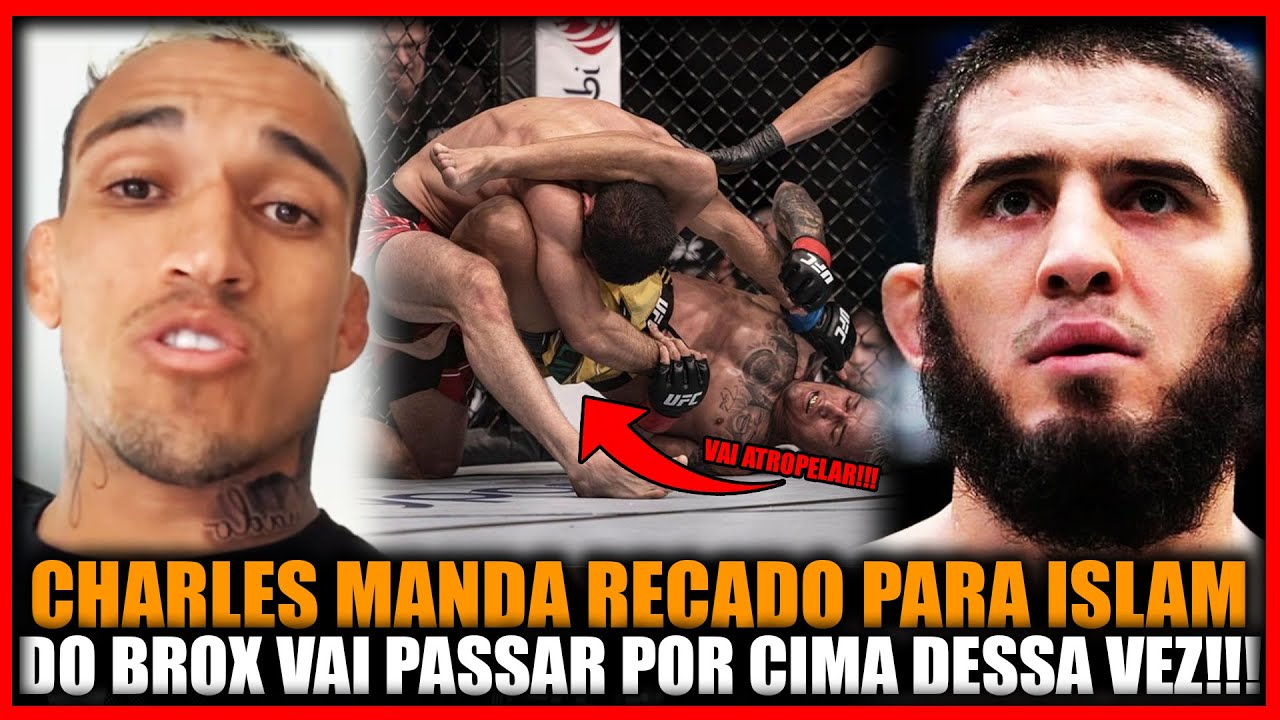 DESESPERO PARA MAKHACHEV!!! Charles do Brox manda recado após luta ser ...