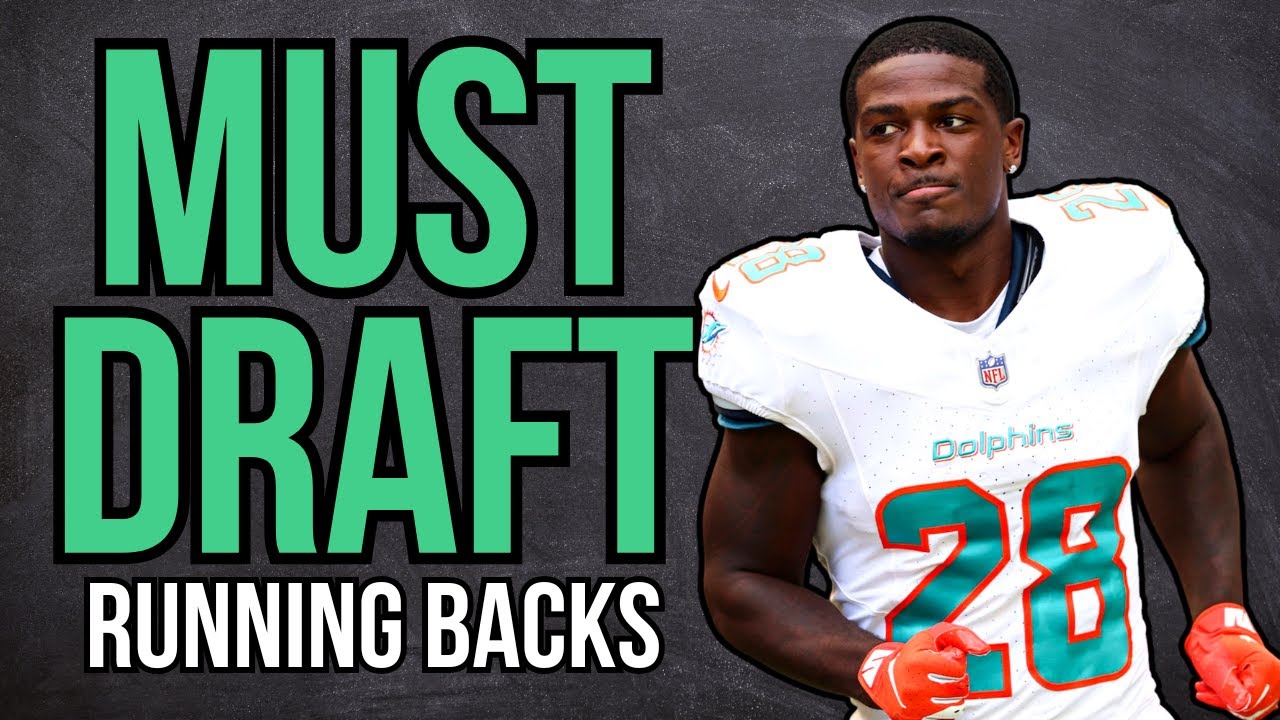 You NEED To Draft These 3 Running Backs In 2024 - YouTube