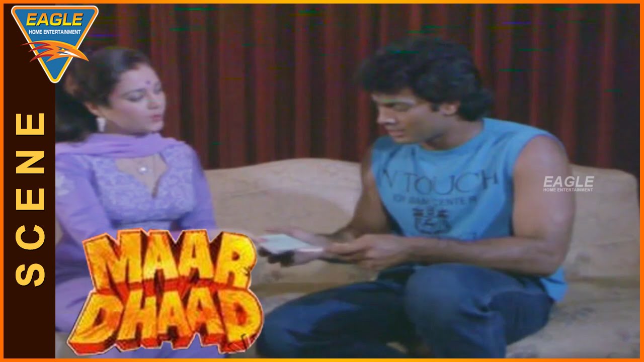 Maar Dhaad Hindi Movie || Mandakini Gives All Property Rights To Hemant ...