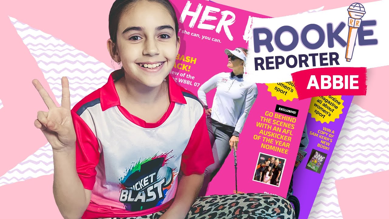 Rookie Reporter: Abbie Started A Women's Sport Magazine - YouTube
