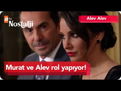 Gergin aile yemeği... - Alev Alev 10. Bölüm