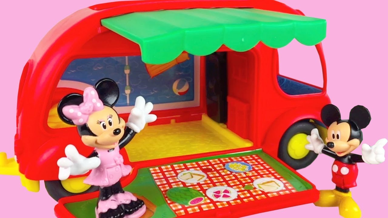 Mickey en Minnie Gaan Op Vakantie Met De Camper Aflevering Nederlands ...