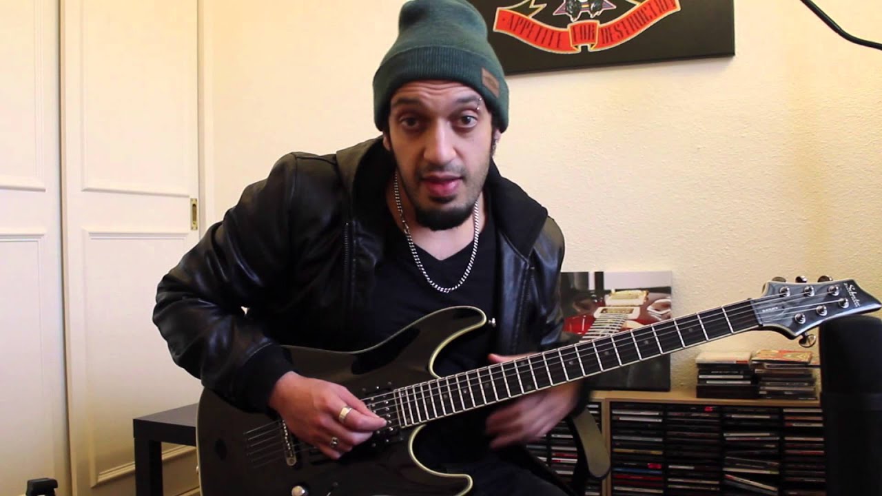 How to play ‘Dread And The Fugitive Mind’ by Megadeth Guitar Solo ...