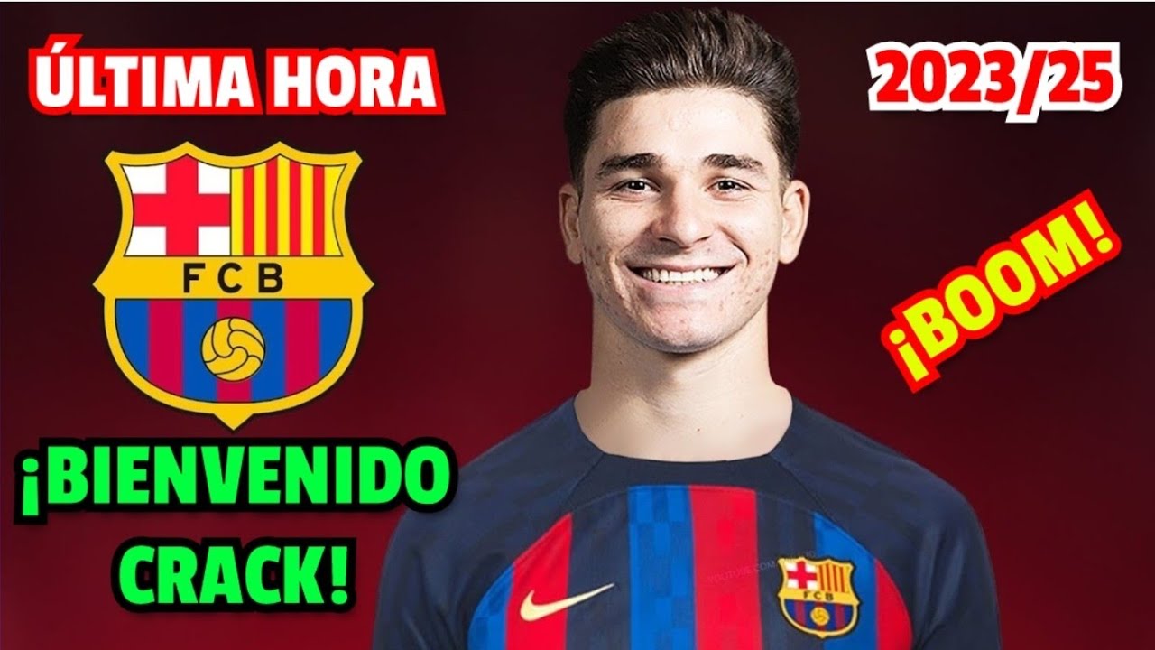BOMBAZO EN EL CITY ¡JULIÁN ÁLVAREZ FICHA por EL BARÇA! NOTICIAS DEL ...