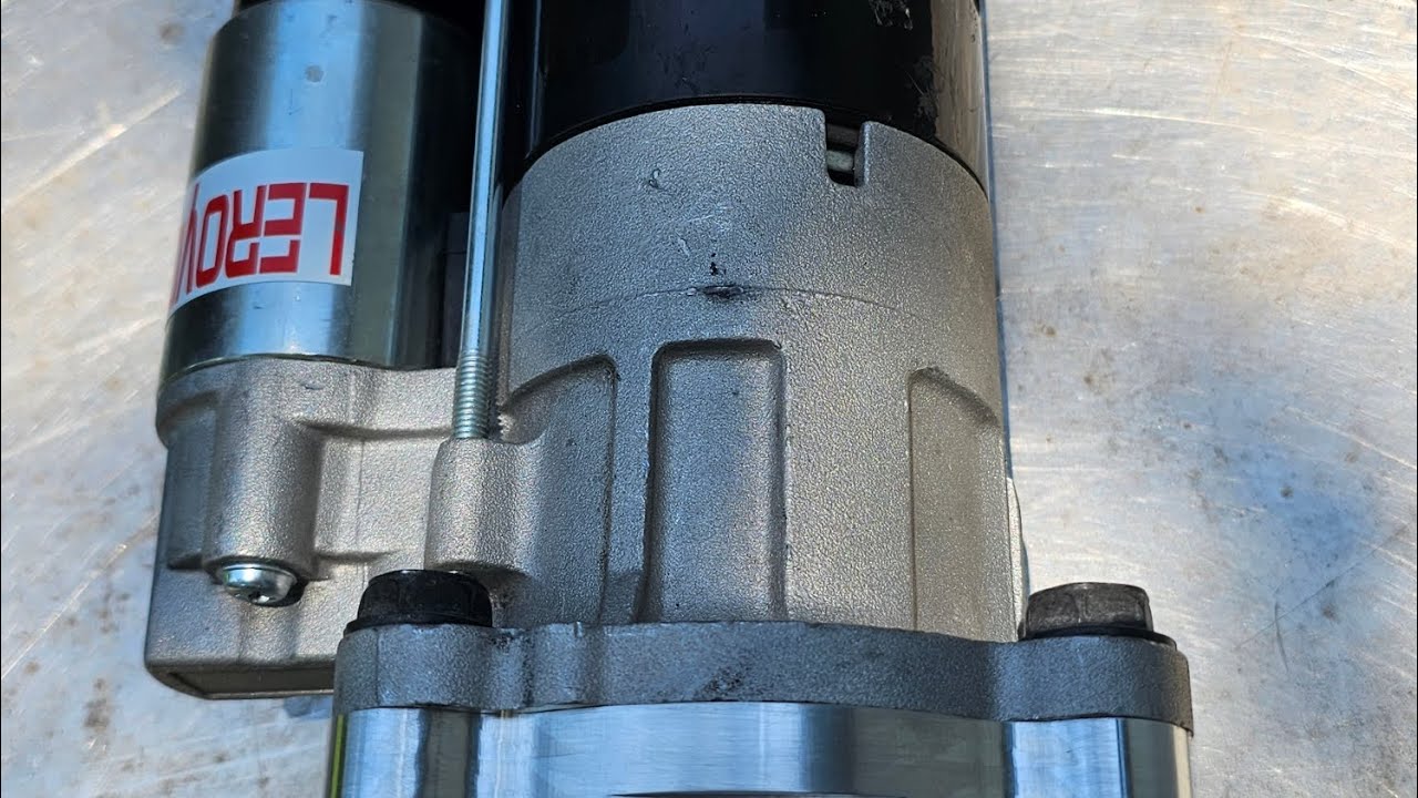 starter relocation kit supplemental video. - YouTube