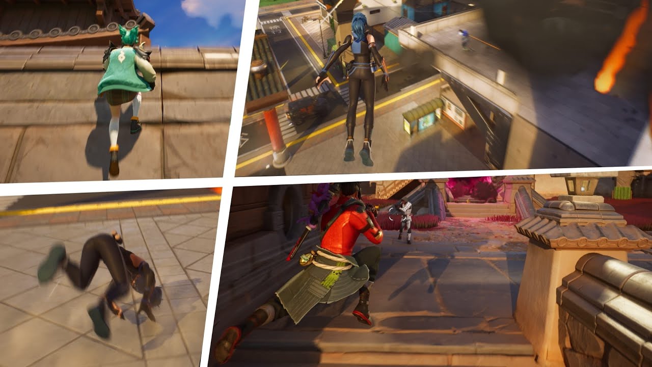 How to Perform Wall Scrambles Roll Landings Ledge Jumps and Wall Kicks ...