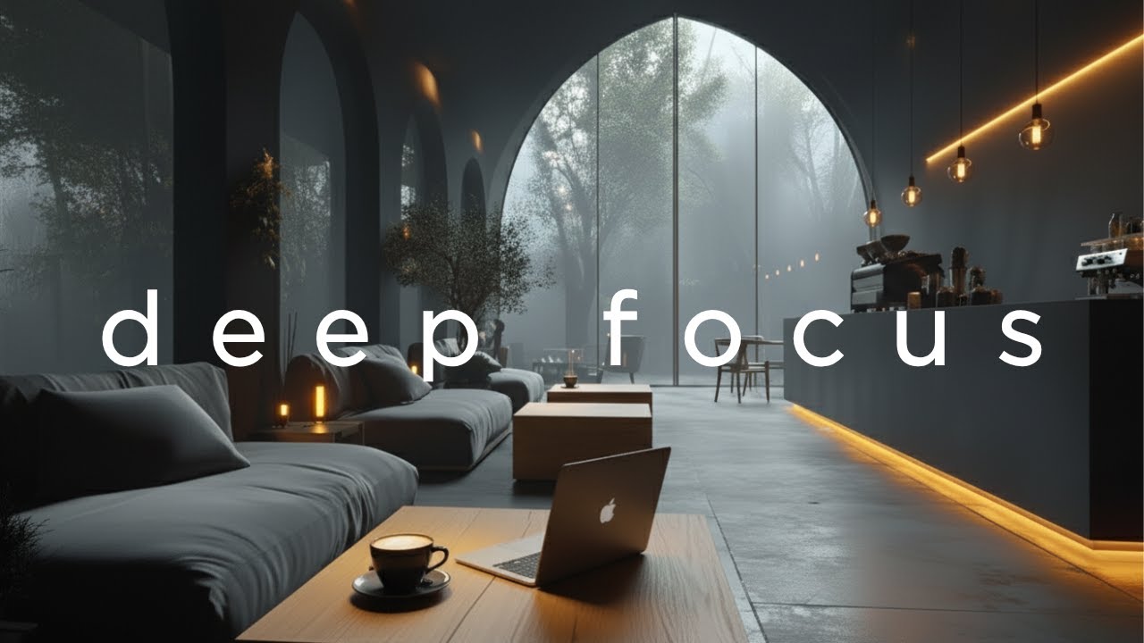 Deep Focus Café • Chill Mix for Work, Study & Ambitious Goals - YouTube