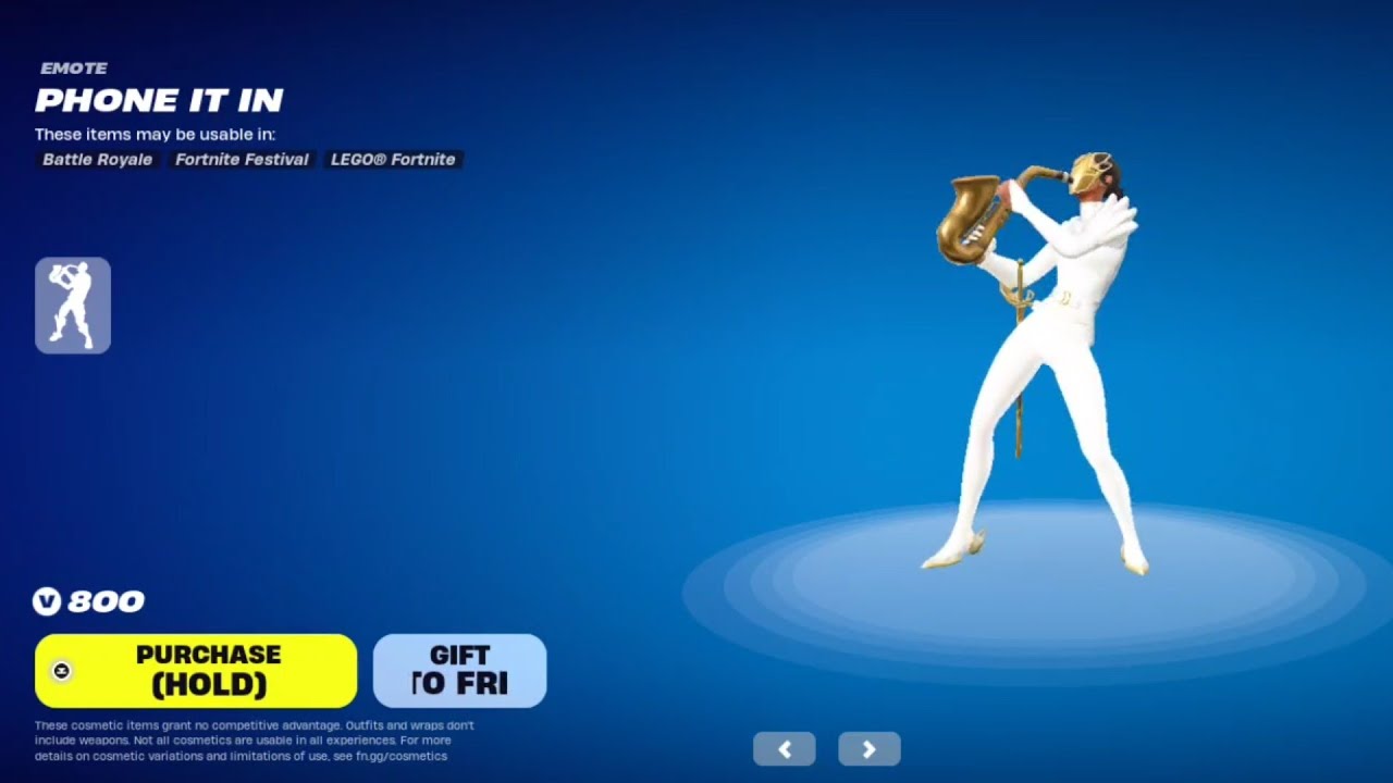 Fortnite Phone It In Emote Return In Item Shop Hurry Up 😃 - YouTube
