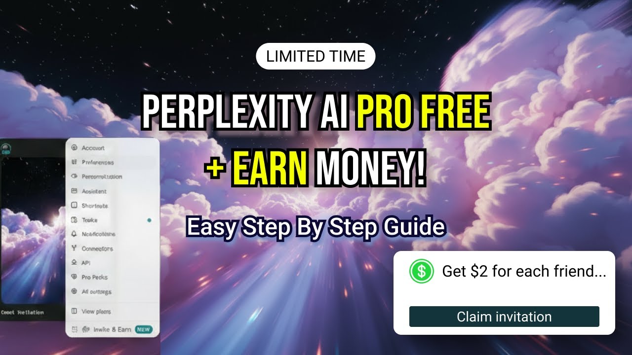 How to Get Perplexity.ai Pro Plan FREE + Earn Money | Join Perplexity ...