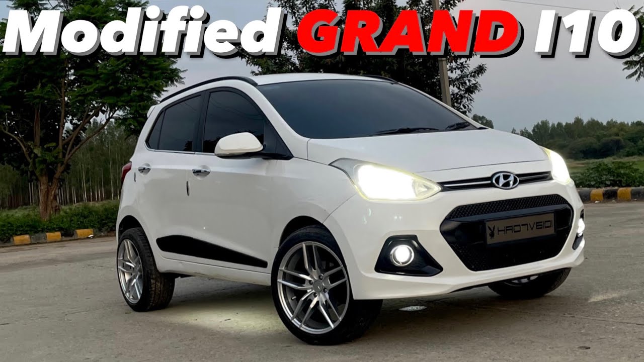 Grand i10 modified worth rupees 2 lakh 🔥🔥 || #grandi10 #modifiedcars ...