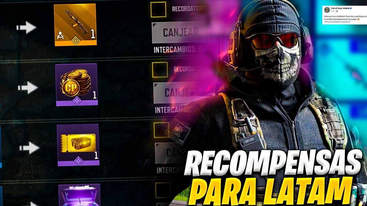 PARTICIPA por INCREÍBLES RECOMPENSAS dentro de COD MOBILE *PARA TODA ...