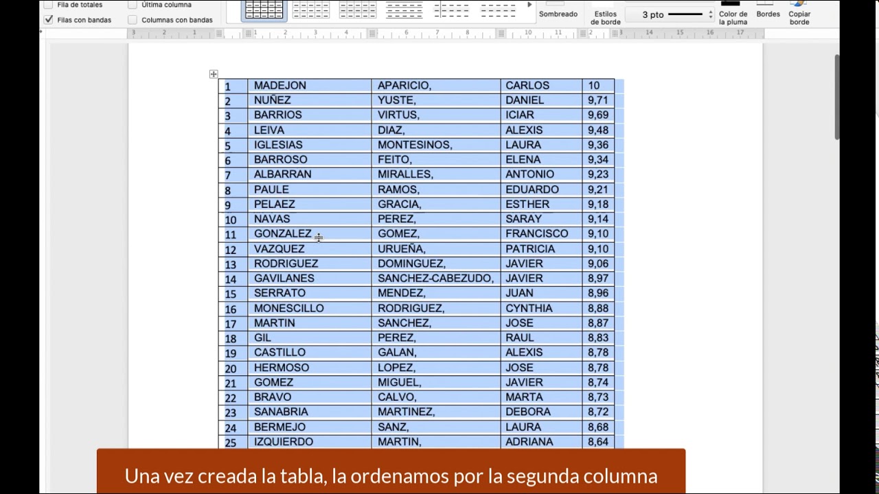 14 Tablas Microsoft Word - YouTube