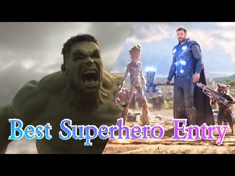 Top 5 Superhero Entry Scenes | Best Marvel and DC Entry Scenes - YouTube
