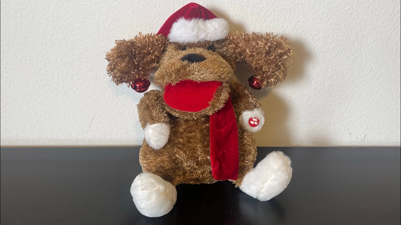 Dan Dee Christmas 2011 Ear Flapping Dog - YouTube