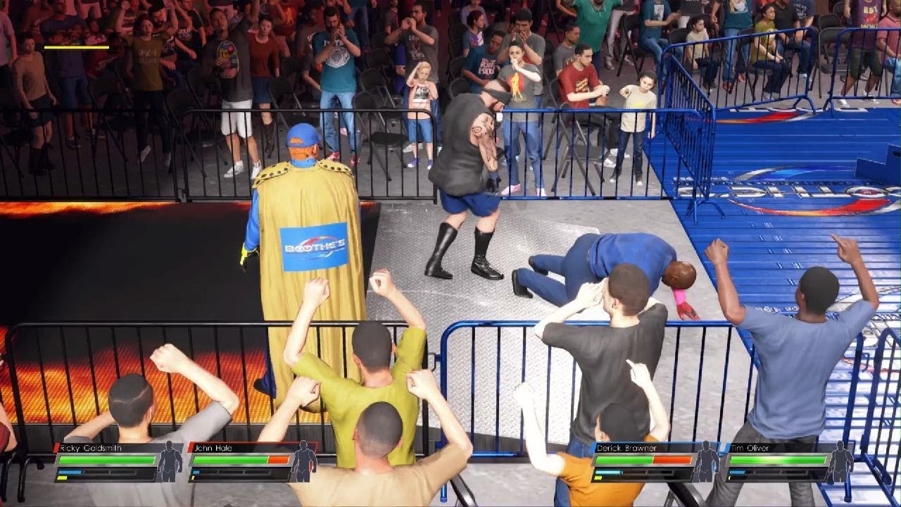 Boothe Tag Tournament Round 1 Match 4 John Hale and Ricky Goldsmith vs ...