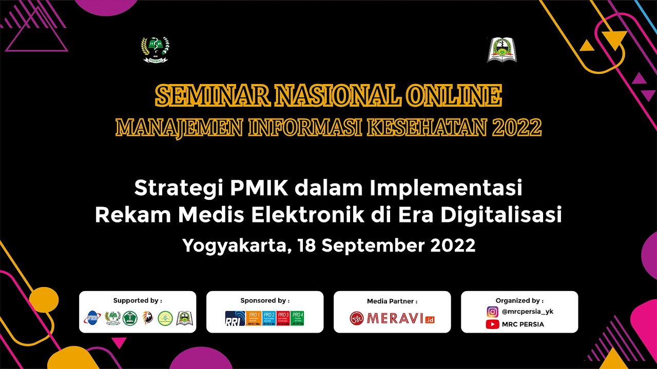 Webinar Strategi PMIK Dalam ImplementasiRekam Medis Elektronik di Era ...