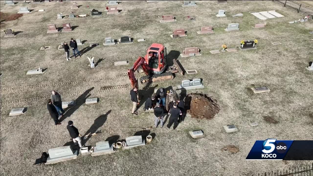 Body exhumed from Oklahoma cemetery as part of cold case investigation ...