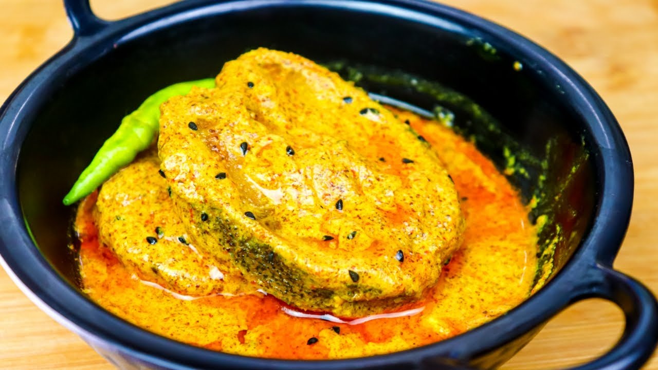 SARSO WALI MASALEDAR FISH CURRY/ SARSON WALI MACHLI RECIPE/सरसों वाली ...