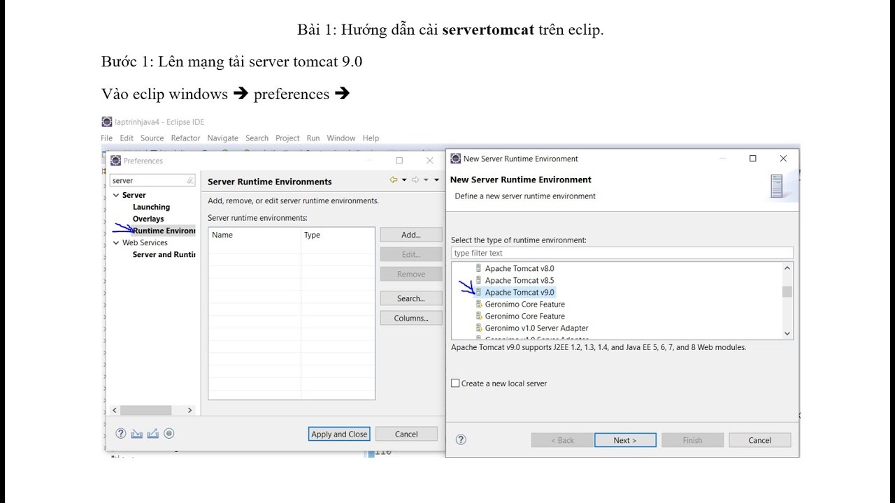 LAB1_JAVA4_CHẠY DỰ ÁN ĐƠN GIẢN TRONG JAVA SERVERLET - YouTube