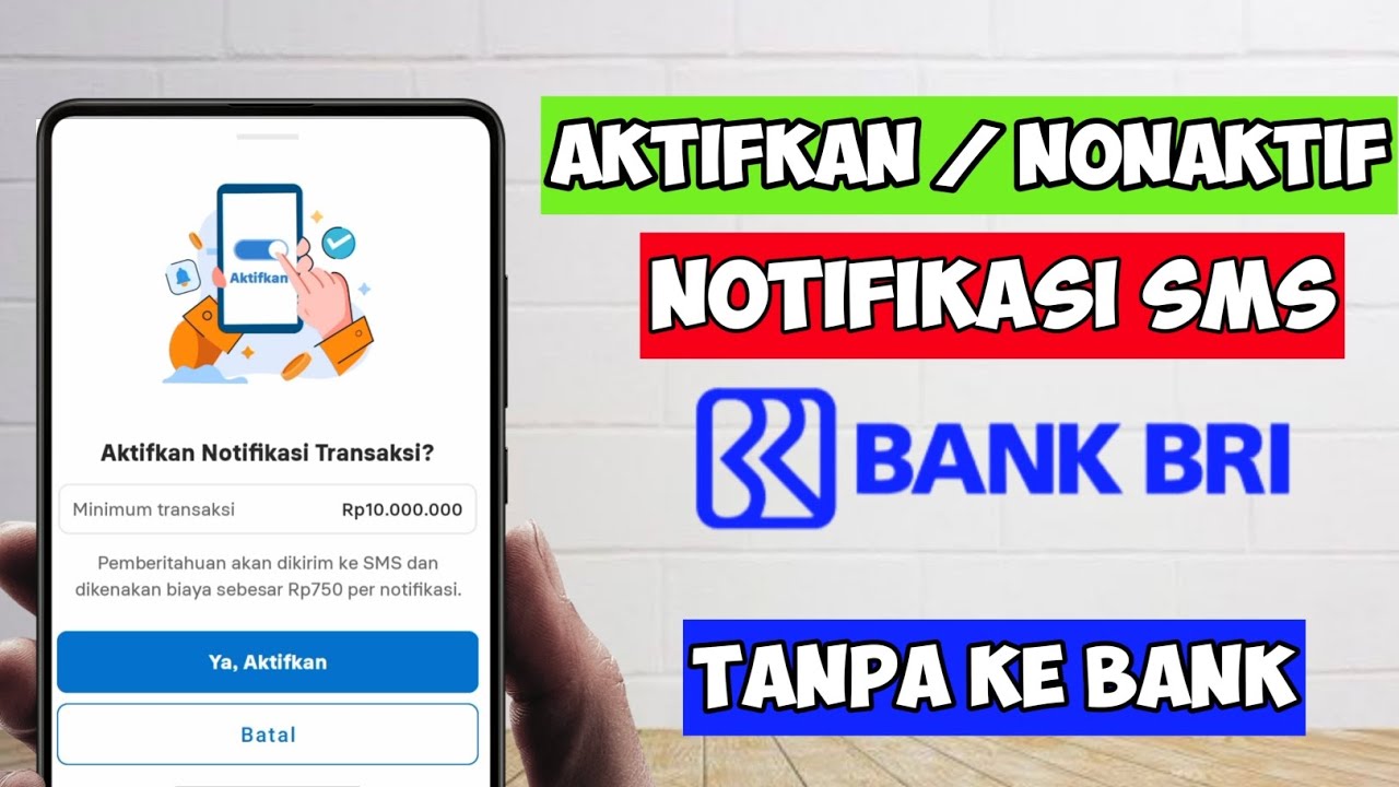 Cara Aktifkan atau Nonaktif Notif Sms BRI | Cara Berhenti Langganan ...