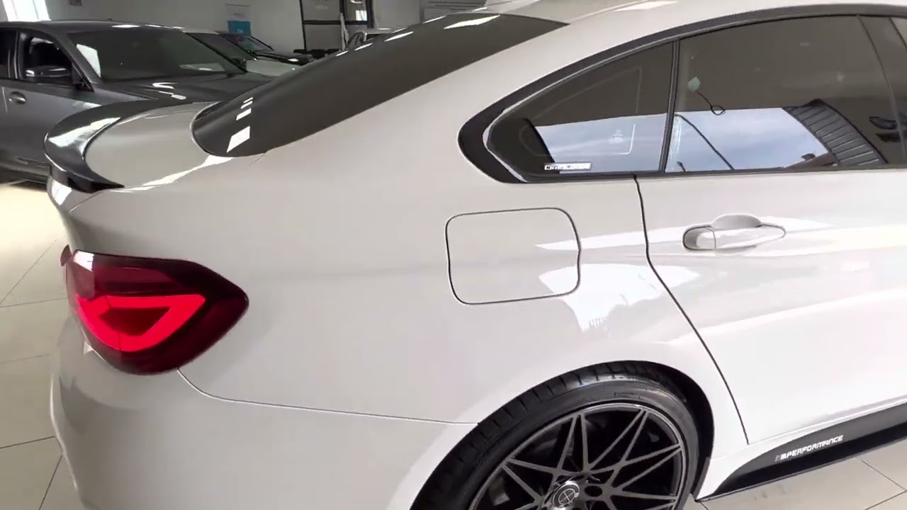 EO20APU BMW F36 420i m sport m performance kit styling - YouTube