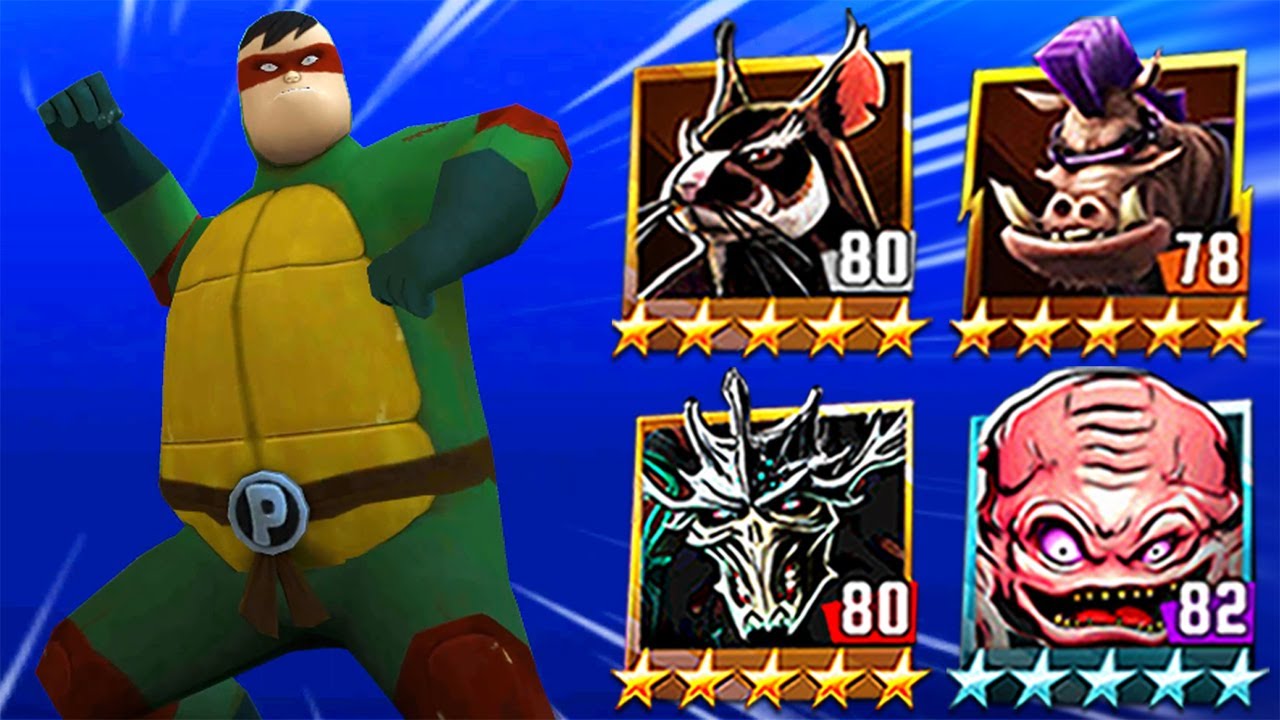 Teenage Mutant Ninja Turtles Legends Splinter Super shredder Bebop ...