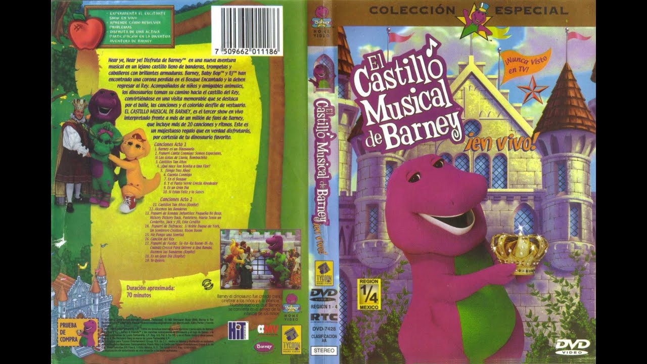 Barney Musical Castle DVD 2005 - YouTube