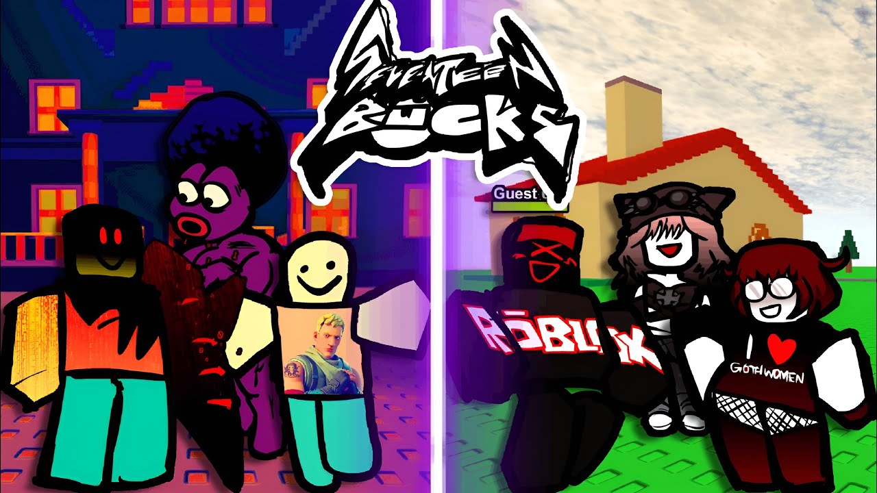 FNF A 17BUCKS HALLOWEEN 17BOO ROBLOX #roblox #johndoe - YouTube