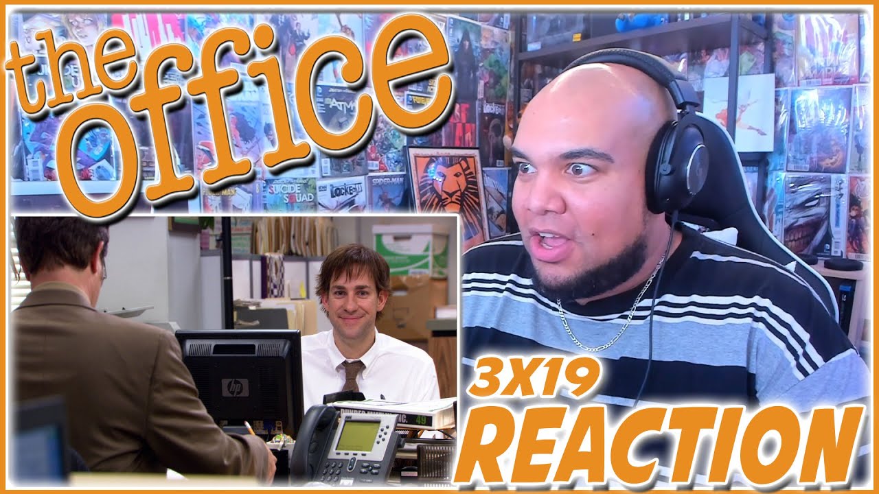 JIM ABOUT TO GET HIS A** KICKED | The Office 3x19 REACTION | Season 3 ...