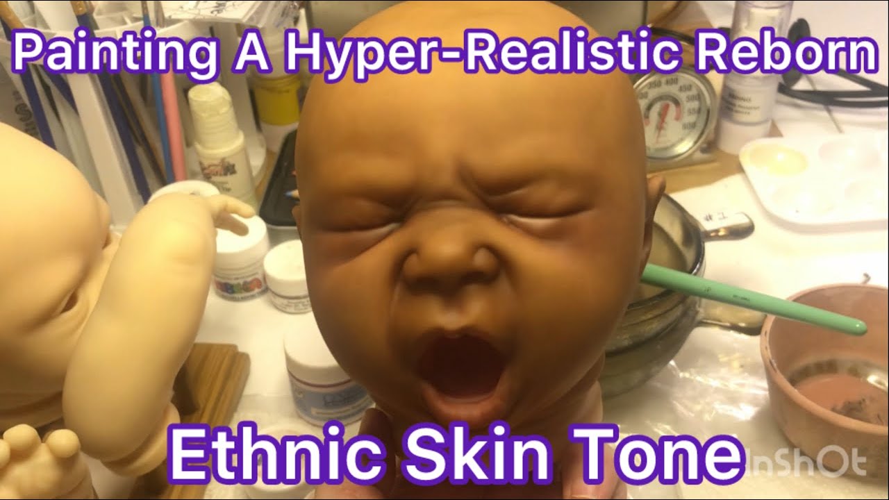 Reborn Tutorial - Part 9 Leilani - How to Paint Realistic Reborn Baby ...