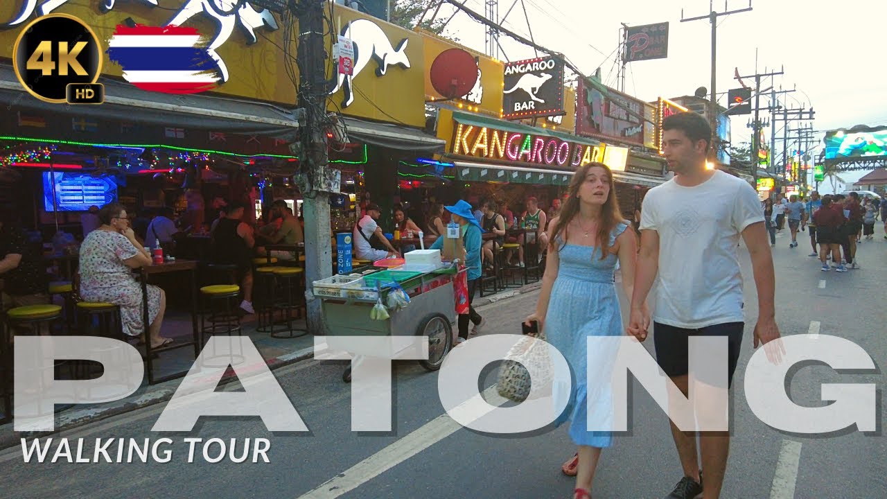 [4K 60fps] Exploring the most vibrant place in Phuket | Patong walking ...