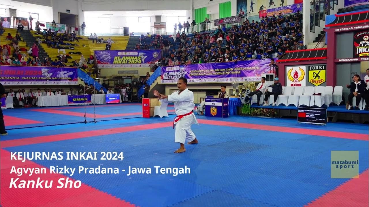 KEJURNAS INKAI 2024 | Agvyan Rizky Pradana - Jawa Tengah | Kanku Sho - YouTube