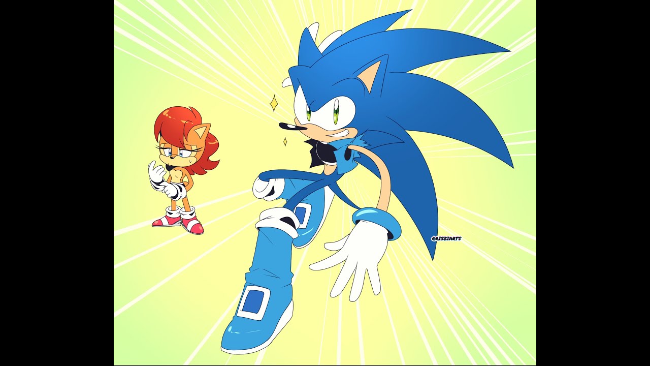 Sonic & Sally's Clothes Swap (Sonic Comic Dub) - YouTube