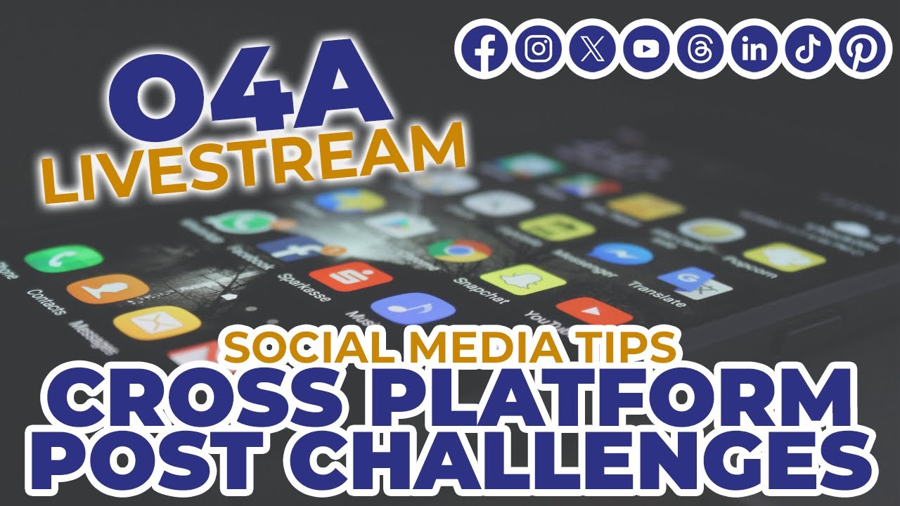 Social Media Tips Cross Platform Post Challenges - YouTube